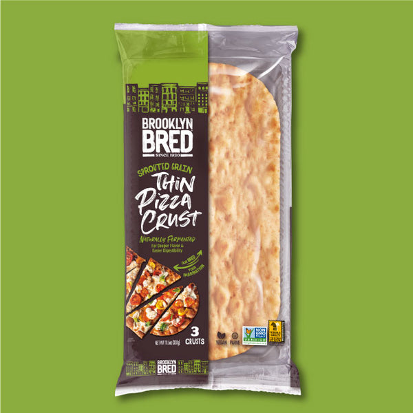 Sprouted Grain Thin Pizza Crust – Brooklyn Bred